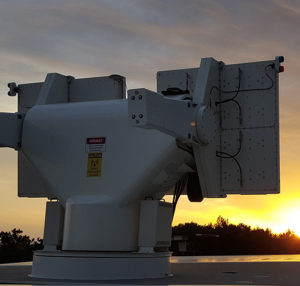 Detect multiple free flying objects with phased array radars
